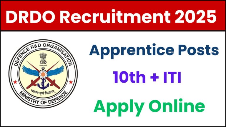 DRDO Recruitment 2025, Notification Released and Apply Online for ...